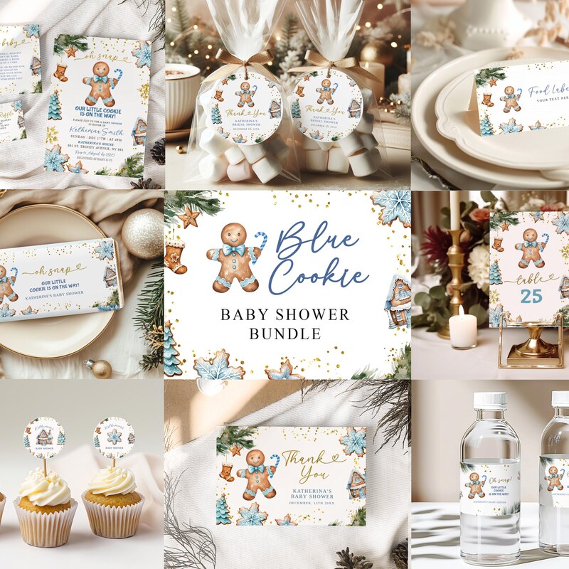 Boy Baby Shower Cookies - Etsy