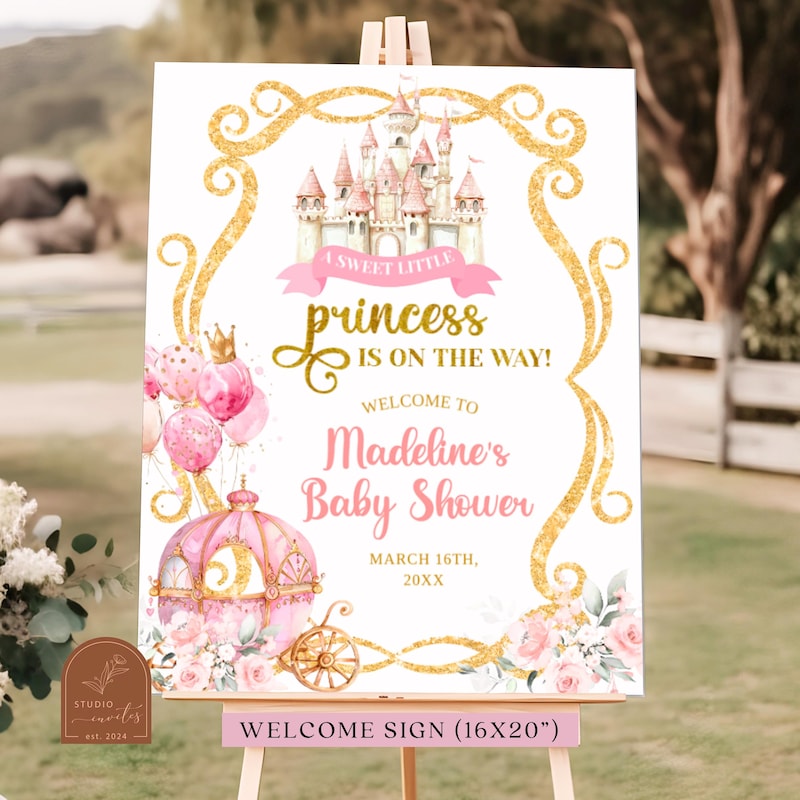 Princess Baby Shower - Etsy