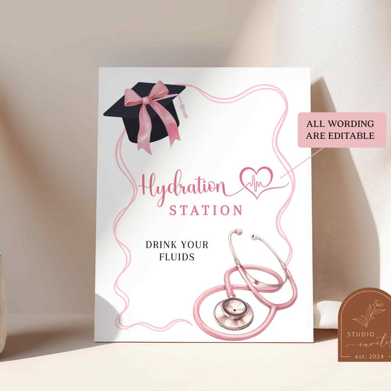 Water Station Sign - Etsy