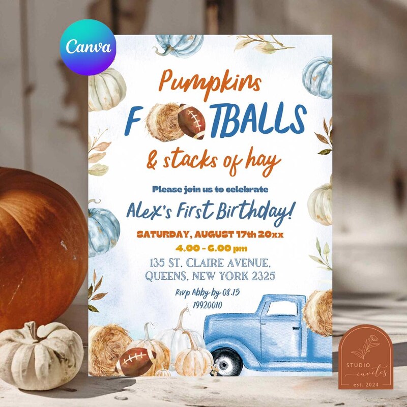 Fall First Birthday - Etsy