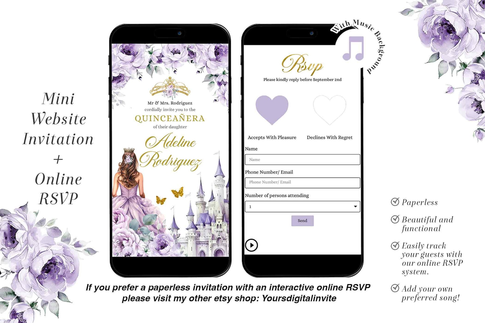 Rustic Spanish Se Buscan Adult Woman Birthday Invitation, Woods ...