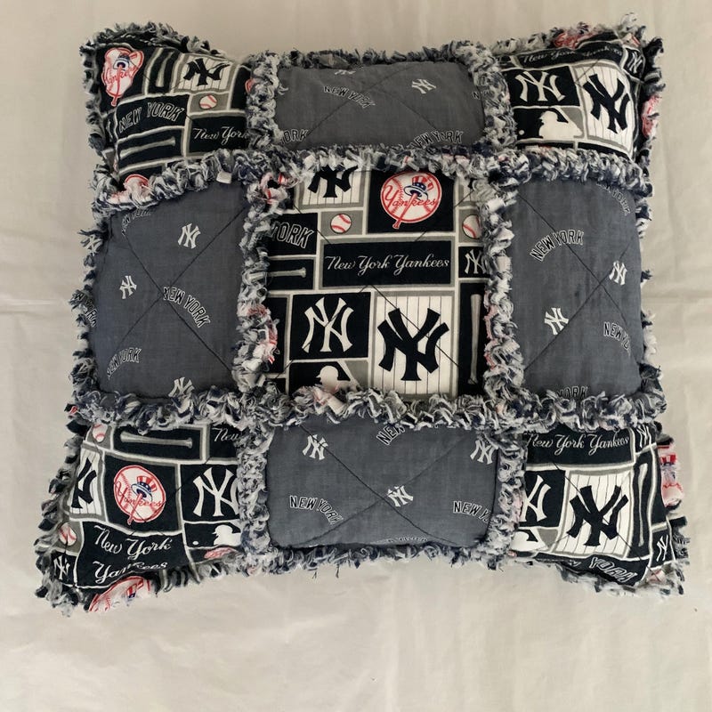 Rag Quilt Pillow - Etsy