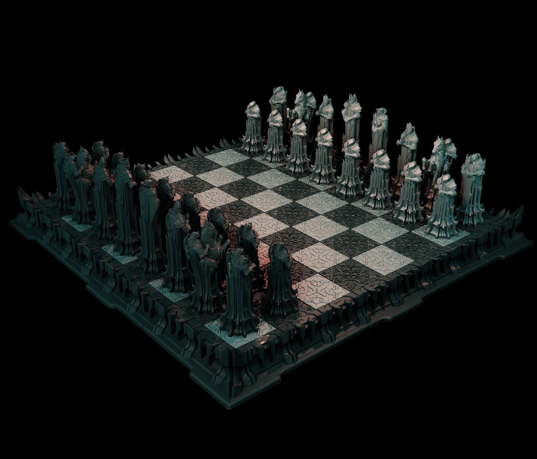 Chess Stl 3d Prints Digital Download - Etsy