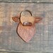 Highland Cow Keyring Accessory, Cow Key Tag, Leather Keychain, Cute Bag ...