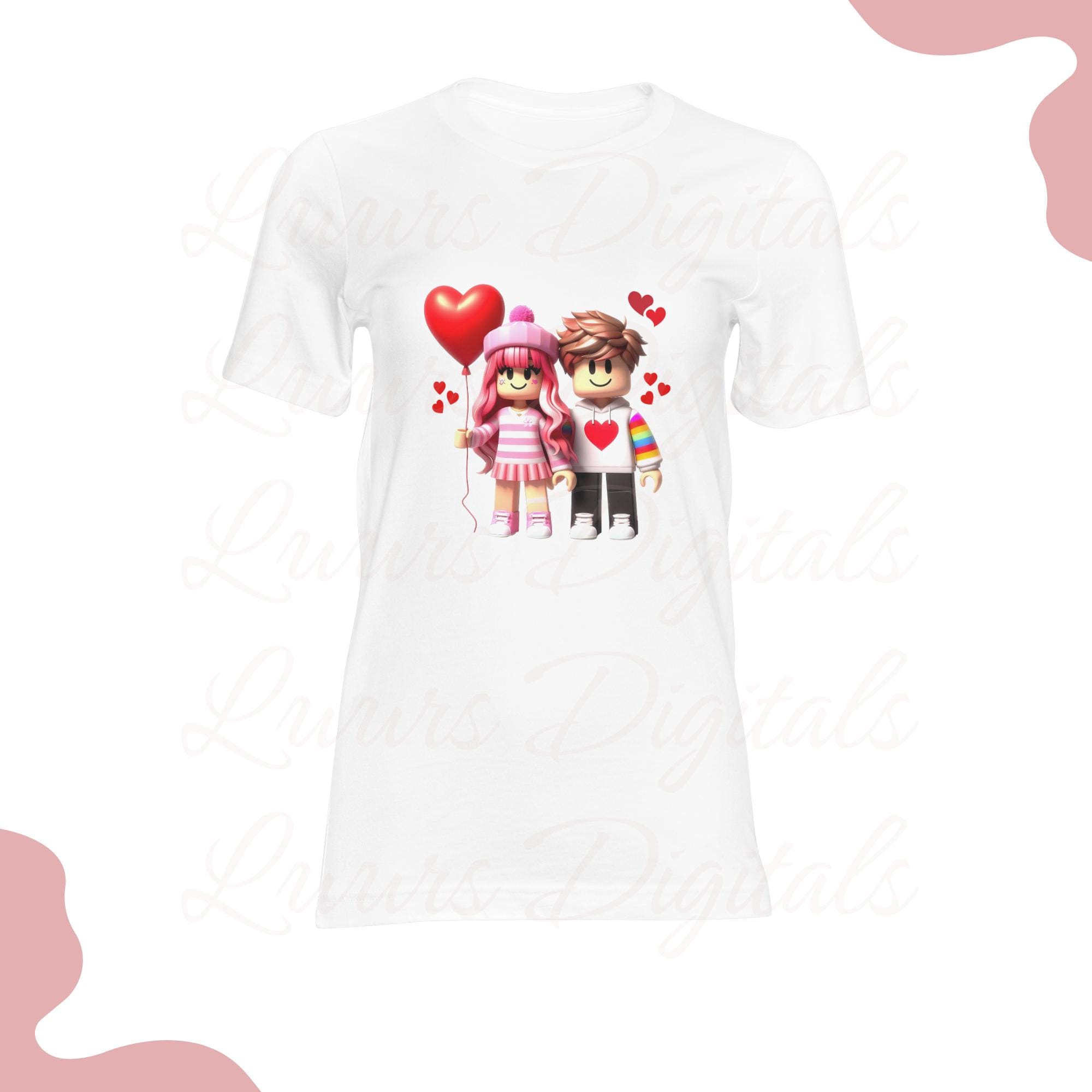 Roblox Couple PNG: Valentine's Gamer Art (digital Download) - Etsy