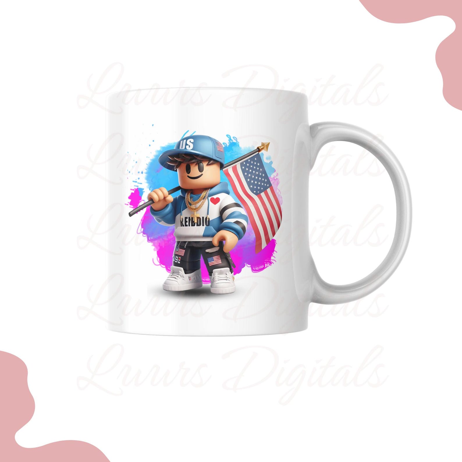 Roblox Independence Day PNG: Gamer Clipart (digital Download, 300 DPI ...
