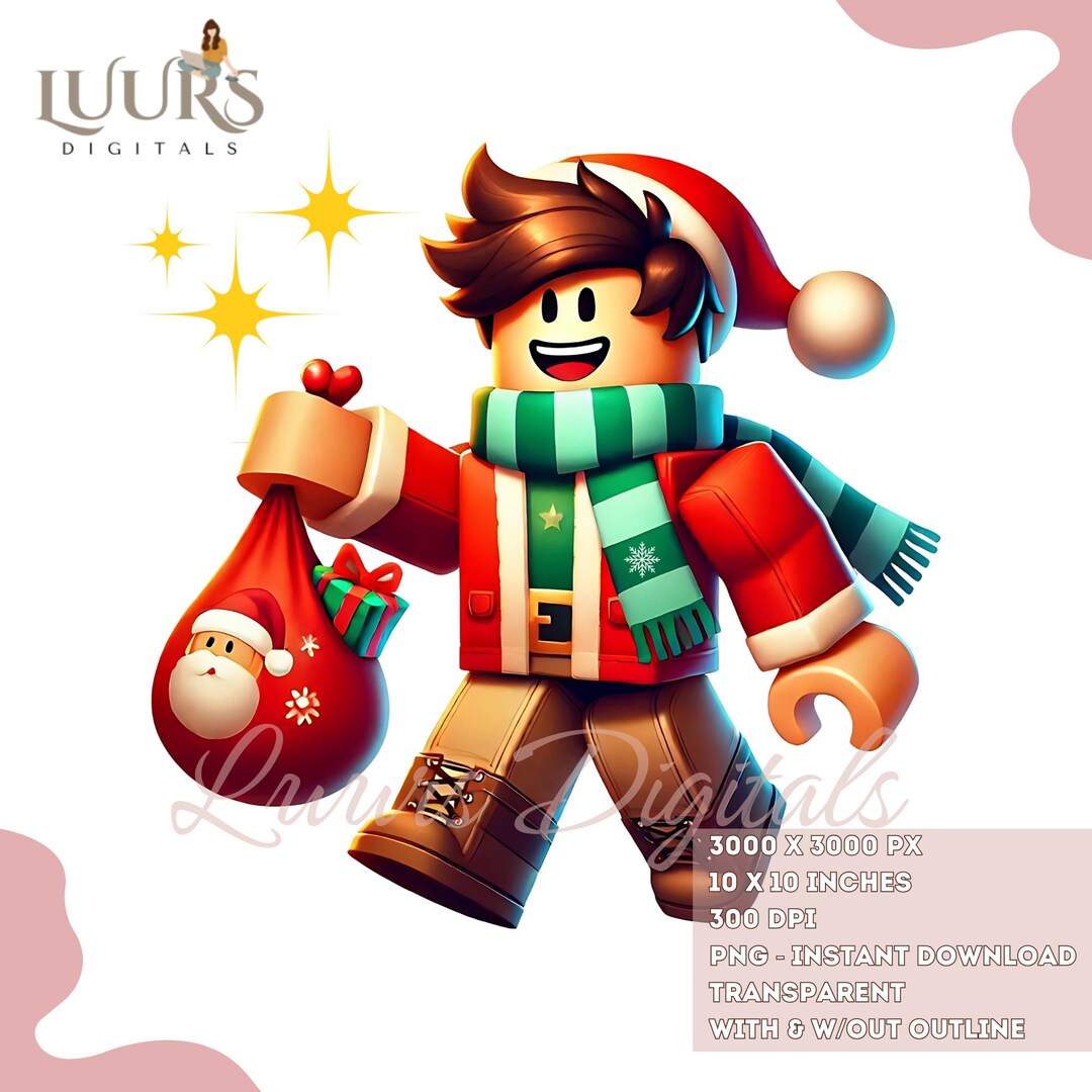 Roblox Png, Christmas Png, Roblox Svg, Boy Roblox, Christmas Boy ...