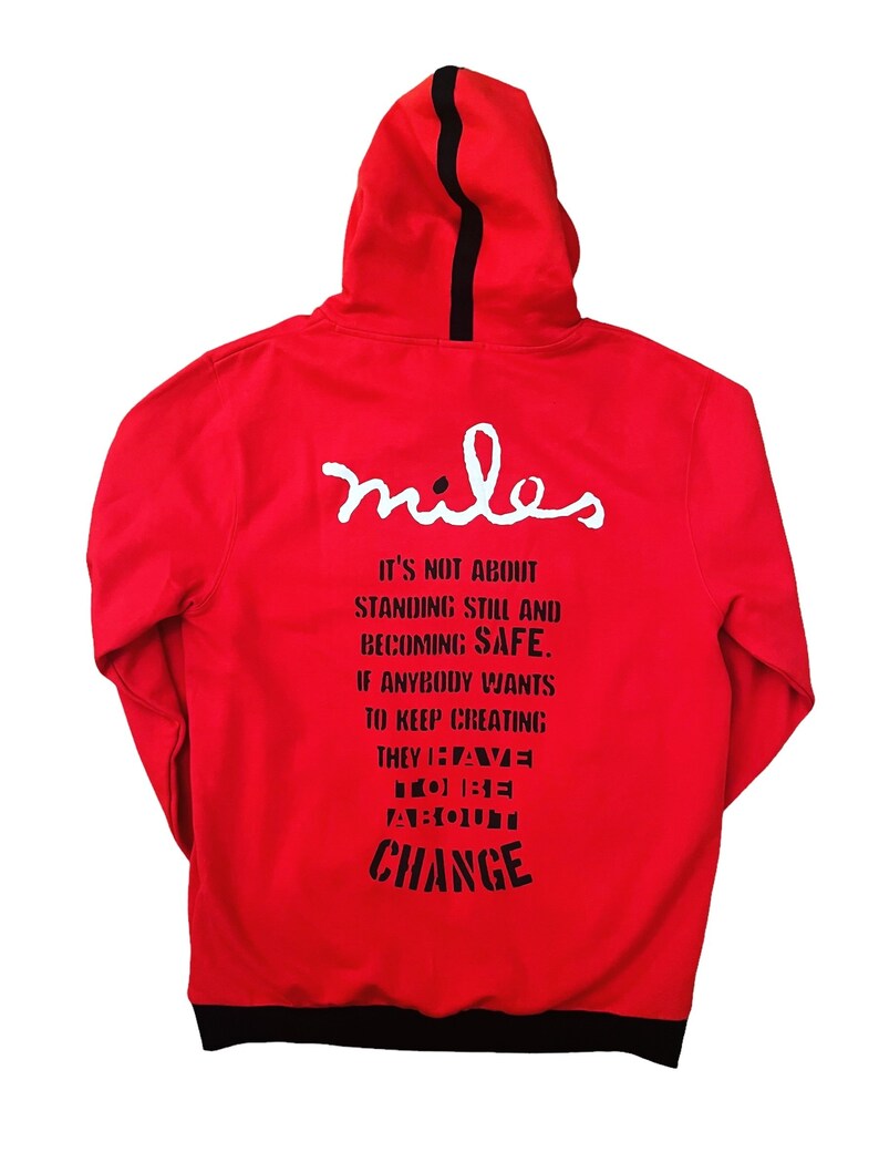 Miles Hair to Stay Hoodie / Miles Davis Hoodie | Vintage Musician ...