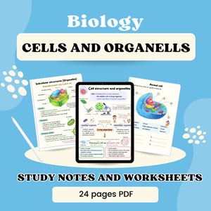 Cell Structures and Organelles I Biology Notes I GCSE I IGCSE I Short ...