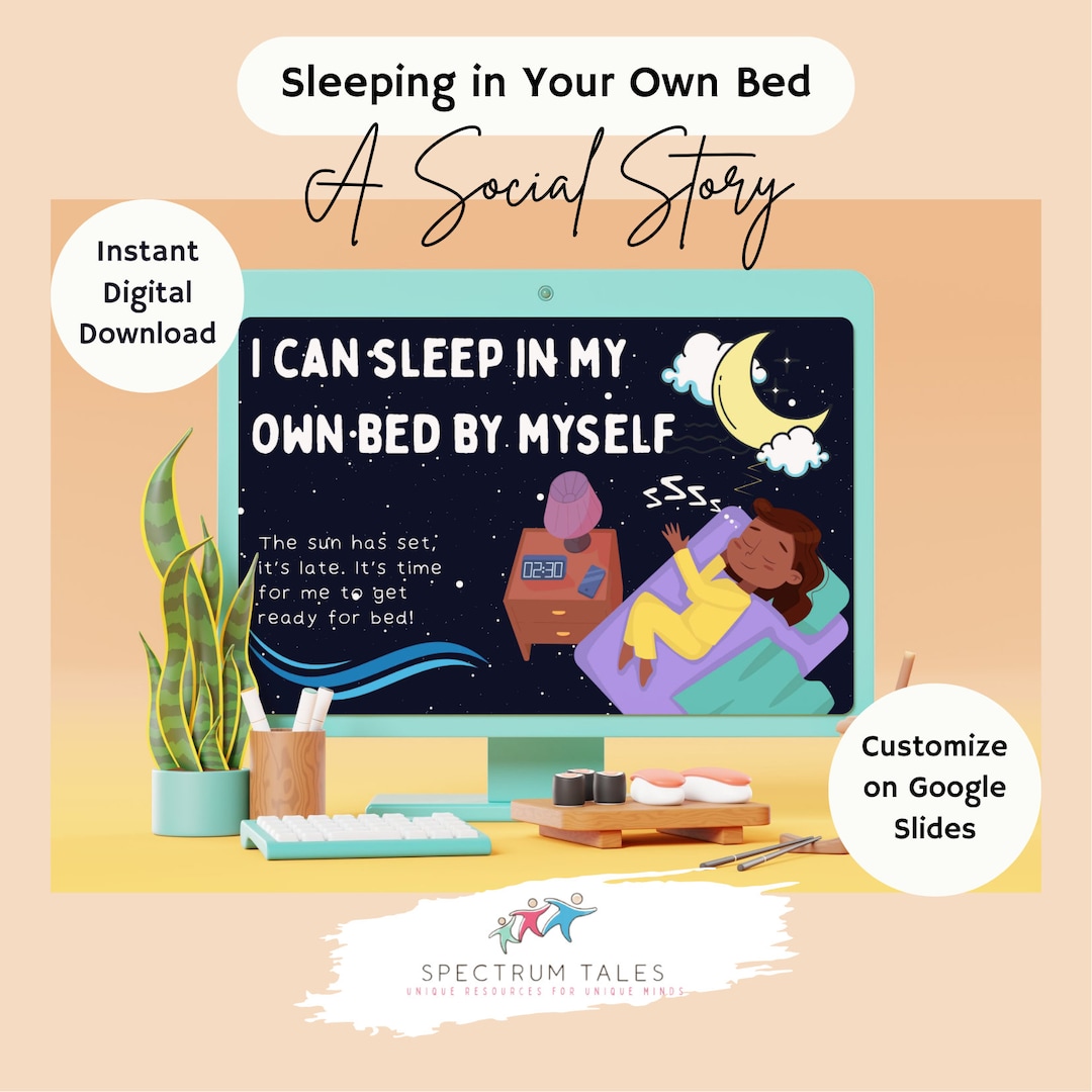 Social Story Autism Sleep Download Reward Chart Special Needs Stay in ...