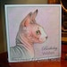 Sphynx Cat Art Painting Birthday Card From Original Painting - Etsy