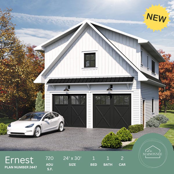 Living Above Garage Plans - Etsy