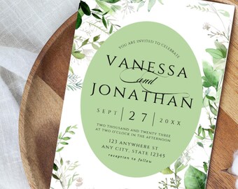 Let Love Grow Bridal Invitation - Etsy