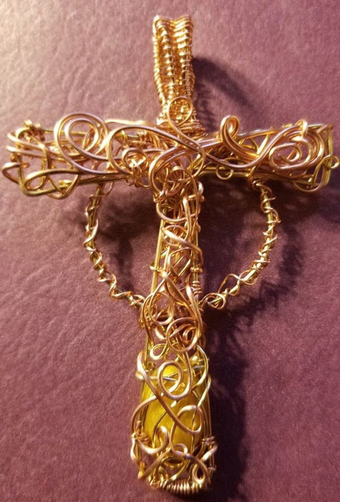Wire Wrapped Cross - Etsy