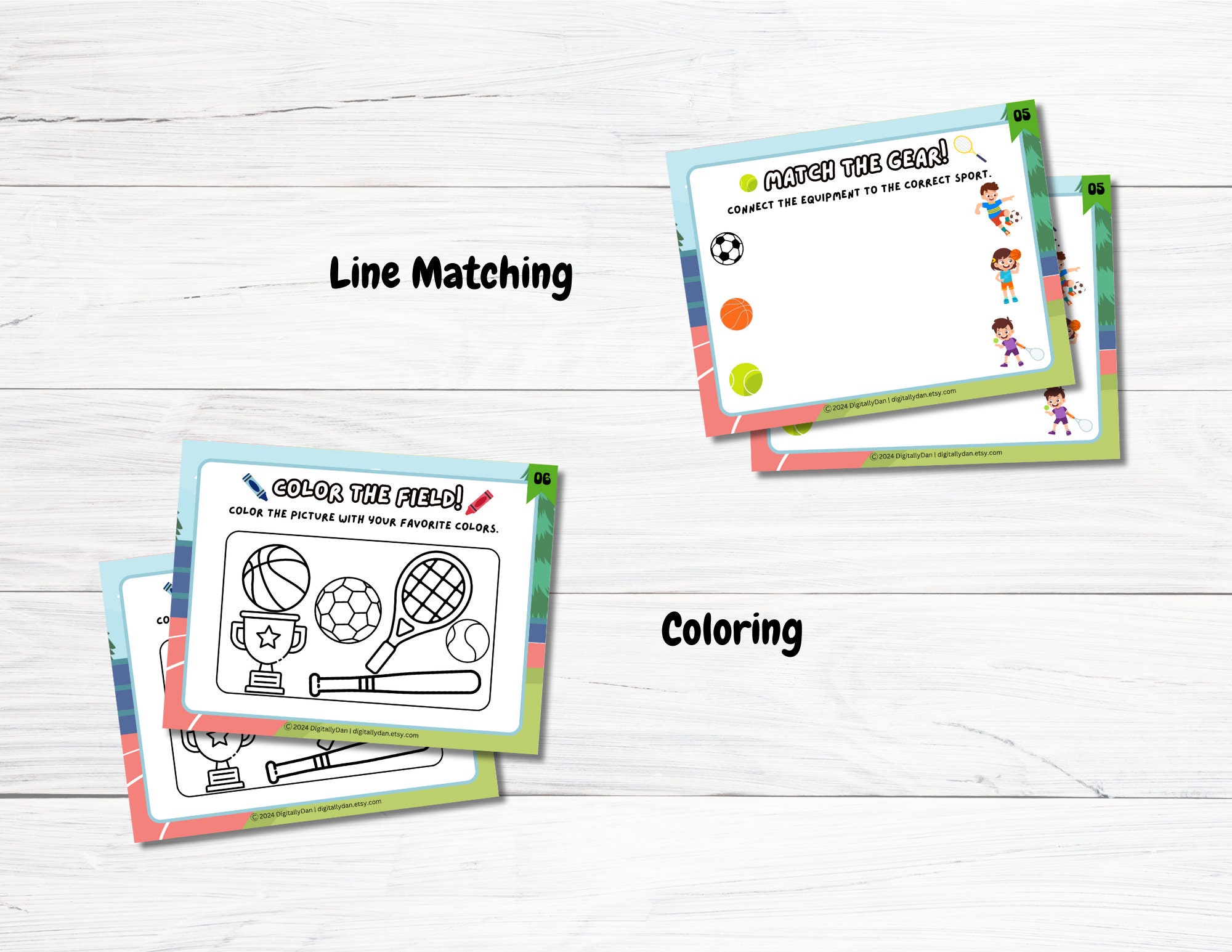 Printable Kid's Interactive Learning Book Cognitive Busy Activities ...