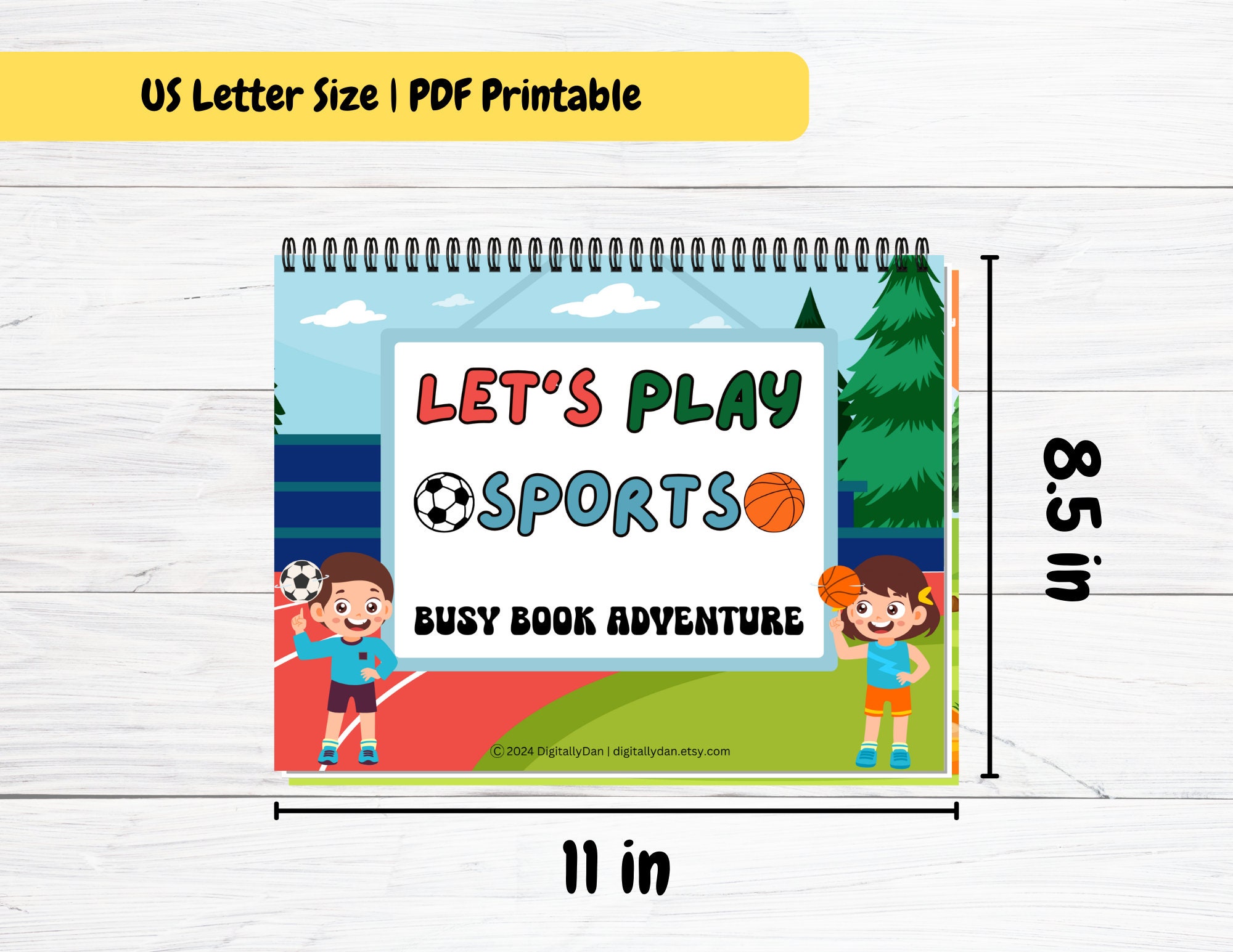 Printable Kid's Interactive Learning Book Cognitive Busy Activities ...