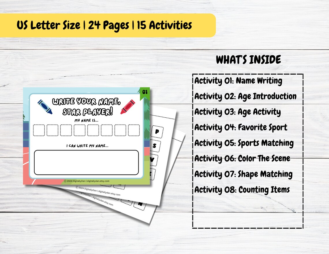 Printable Kid's Interactive Learning Book Cognitive Busy Activities ...