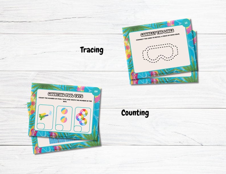 Printable Kid's Interactive Learning Book Cognitive Busy Activities ...