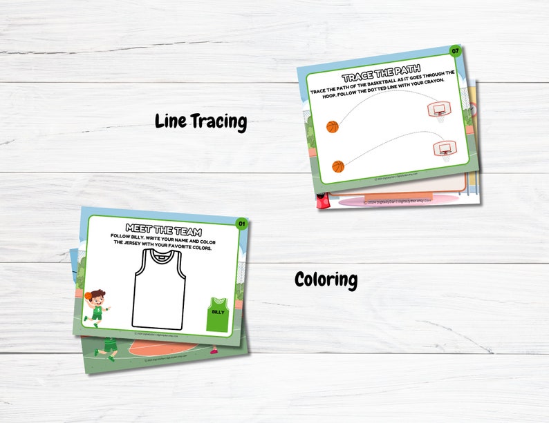 Printable Kid's Interactive Learning Book Cognitive Busy Activities ...