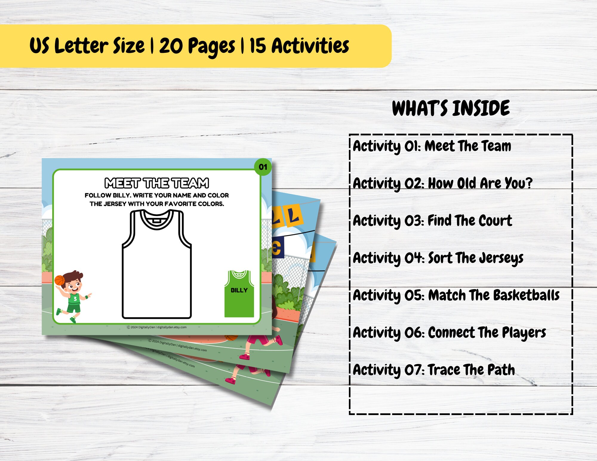 Printable Kid's Interactive Learning Book Cognitive Busy Activities ...