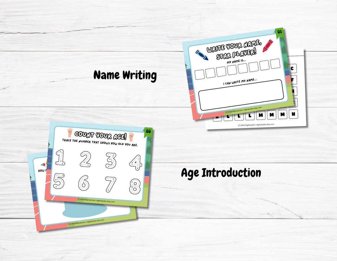 Printable Kid's Interactive Learning Book Cognitive Busy Activities ...