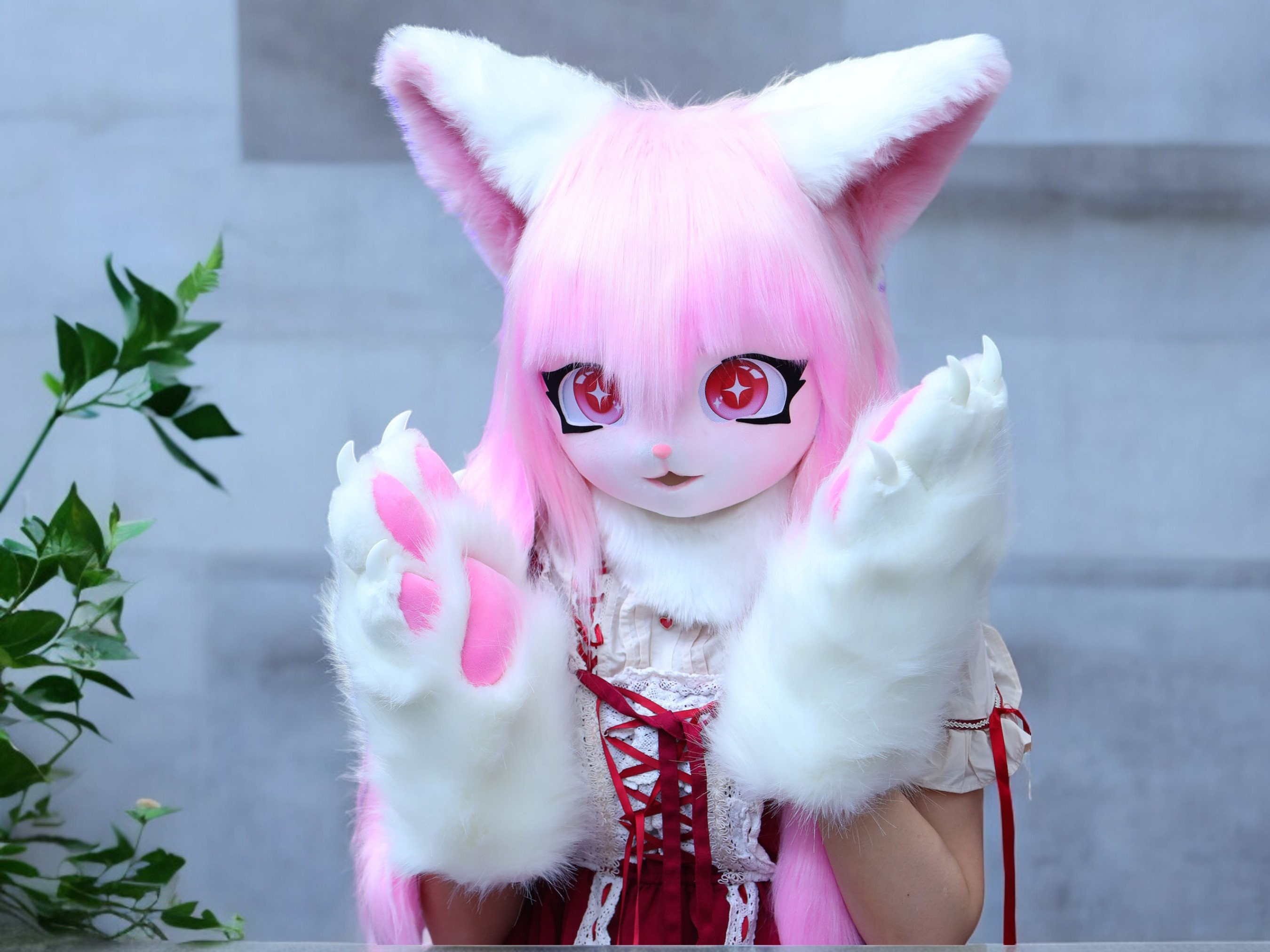 Furry Cat Mask, Kigurumi, Furry Art, Cat Ears, Furry Mask, Cat Costume ...