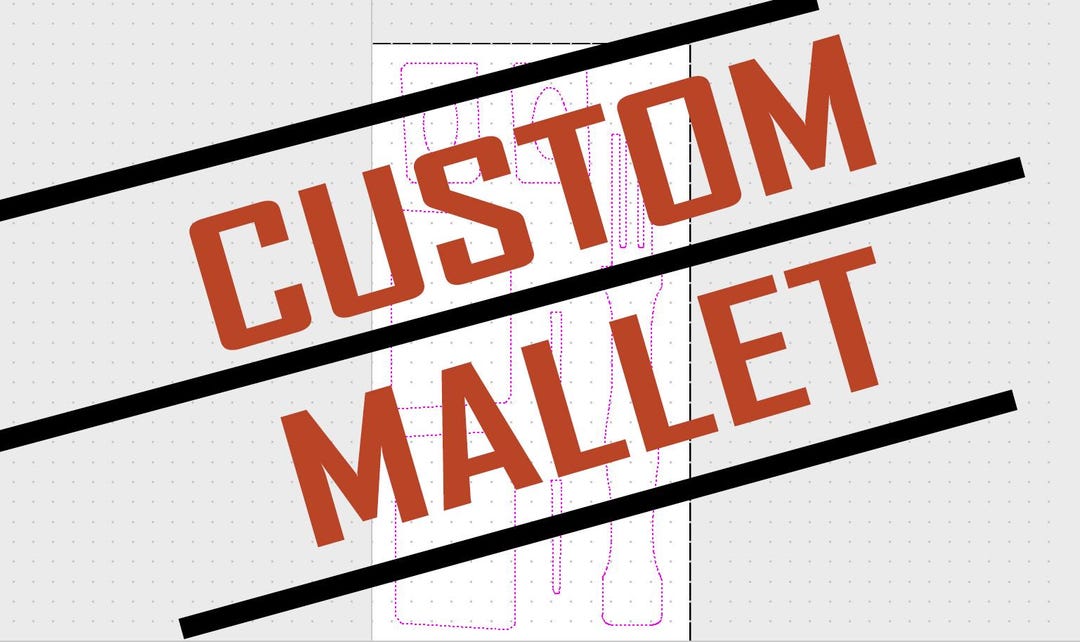 CNC Mallet SVG File – Digital Download | Precision Design - Etsy