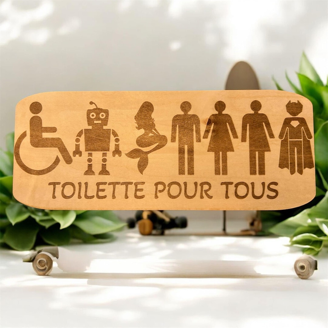“TOILET FOR ALL” Sign – Inclusive and Original Signage - Etsy UK