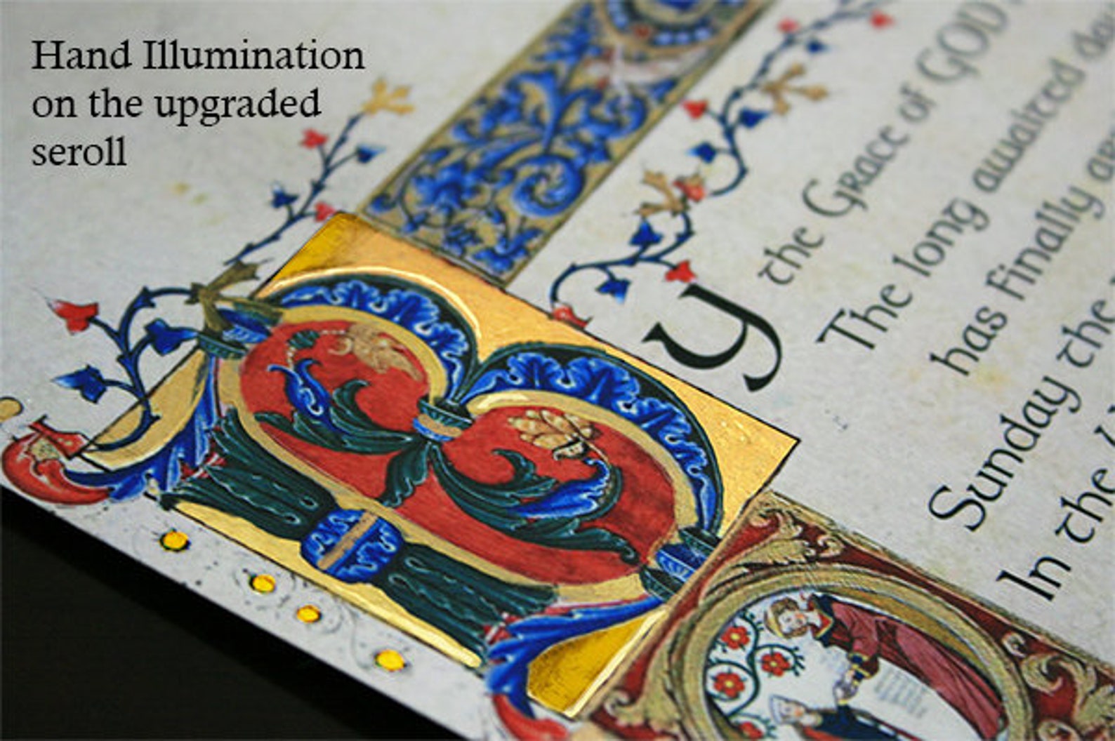 Medieval Wedding Invitation Scroll-rolled With Scroll Rods - Etsy