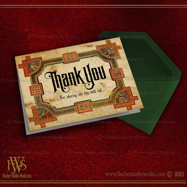 Gaelic Thank You Cards - Etsy