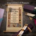 Medieval Wedding Invitation Scroll Viking Wedding Scroll Wedding Scroll ...