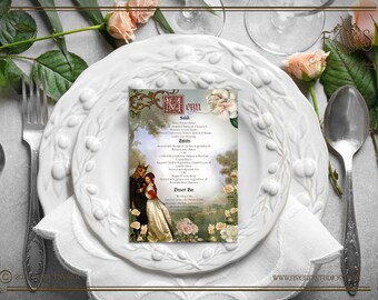 Fairy Tale Menu - Etsy