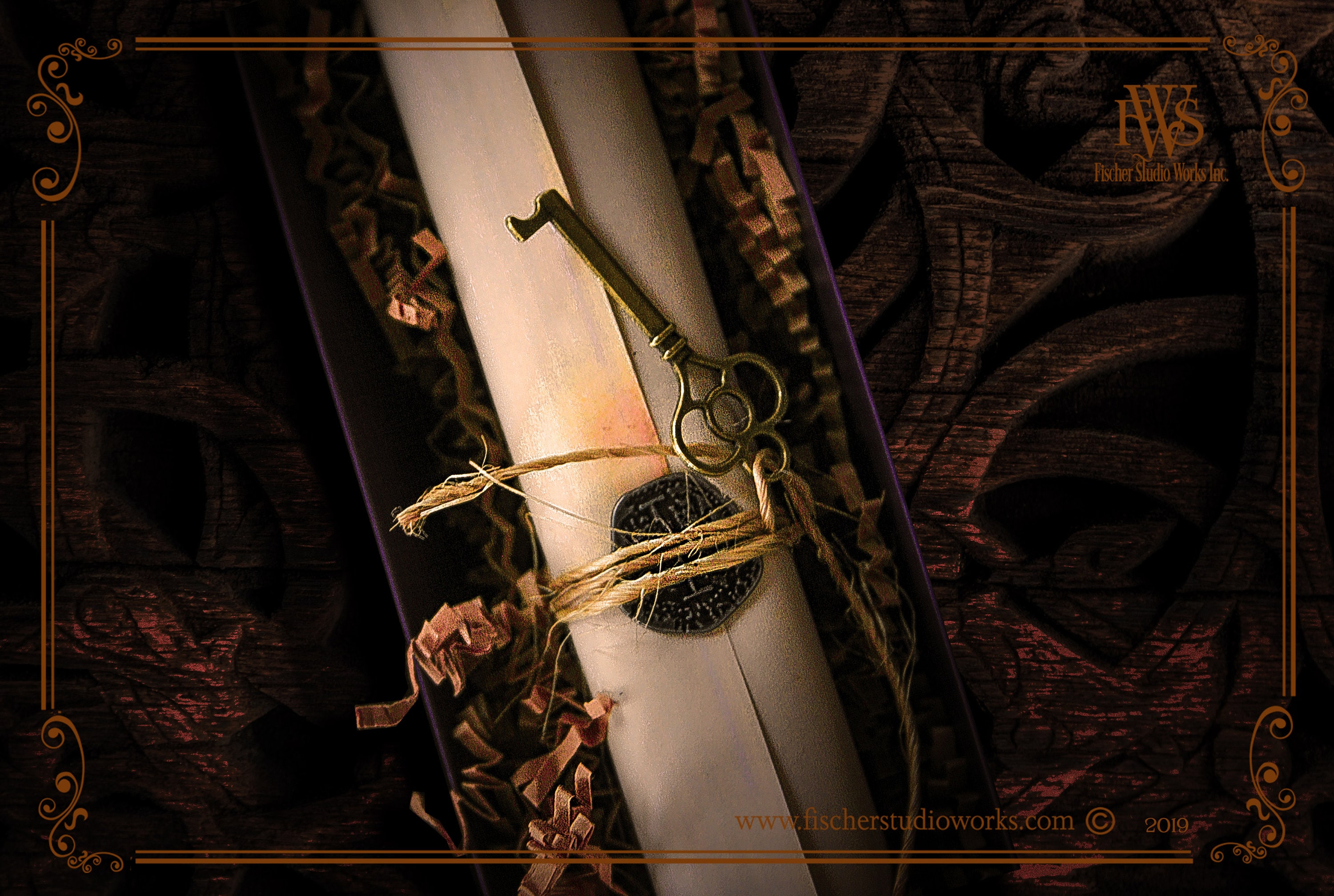 Medieval Wedding Invitation Scroll-rolled With Scroll Rods - Etsy