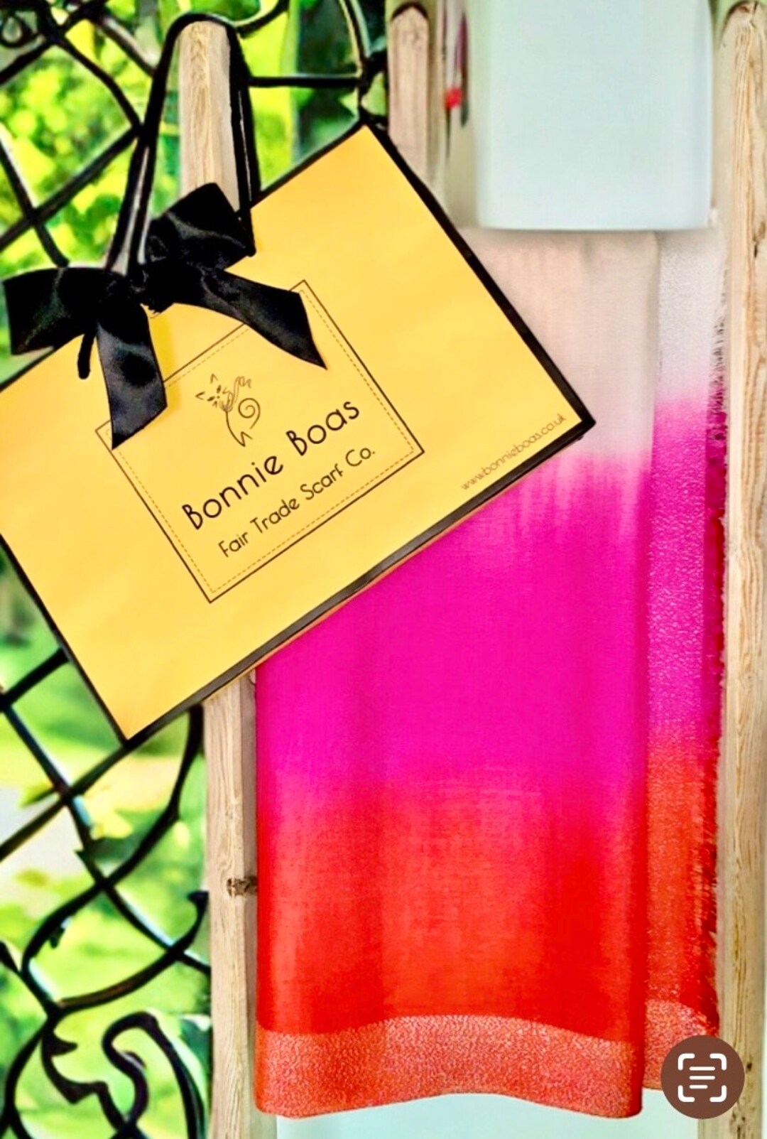 Complimentary Gift Wrapping, Fair Trade Scarf Luxury Packaging Gift Bag ...