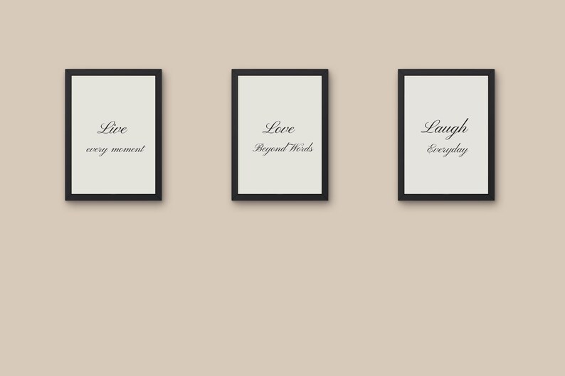 Live Love Laugh Wall Art Printable Home Decor Quotes - Etsy