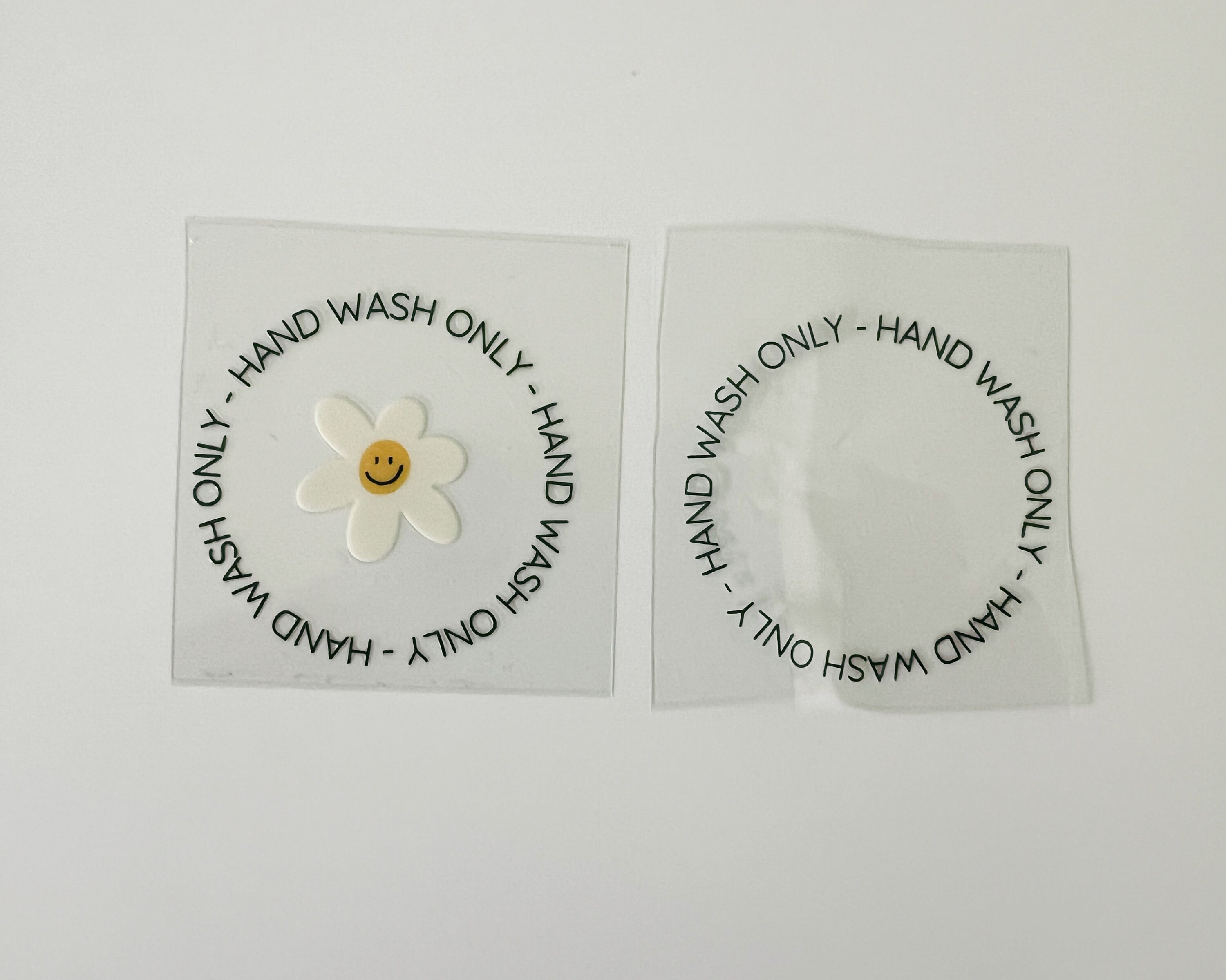 Hand Wash Only UV DTF Stickers, Hand Wash Only Stickers,uv Dtf Stcikers ...