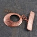 Three Handmade Pure Copper Swan Hook Clasp Sets Heavyweight - Etsy