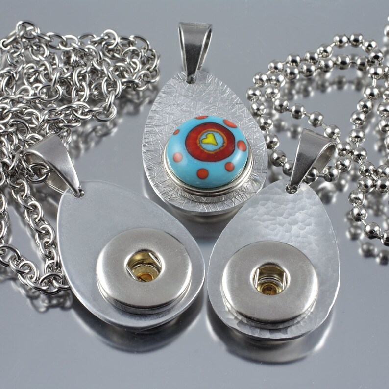 Abaco Pop / Popper / Snap / Chunk Pendant With Heavyweight - Etsy