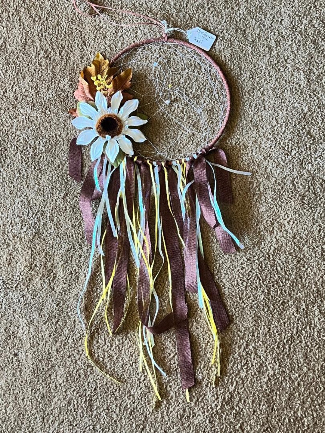 Sunflower in the Fall Dreamcatcher - Etsy