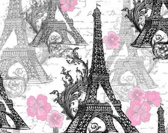 Paris fabric | Etsy