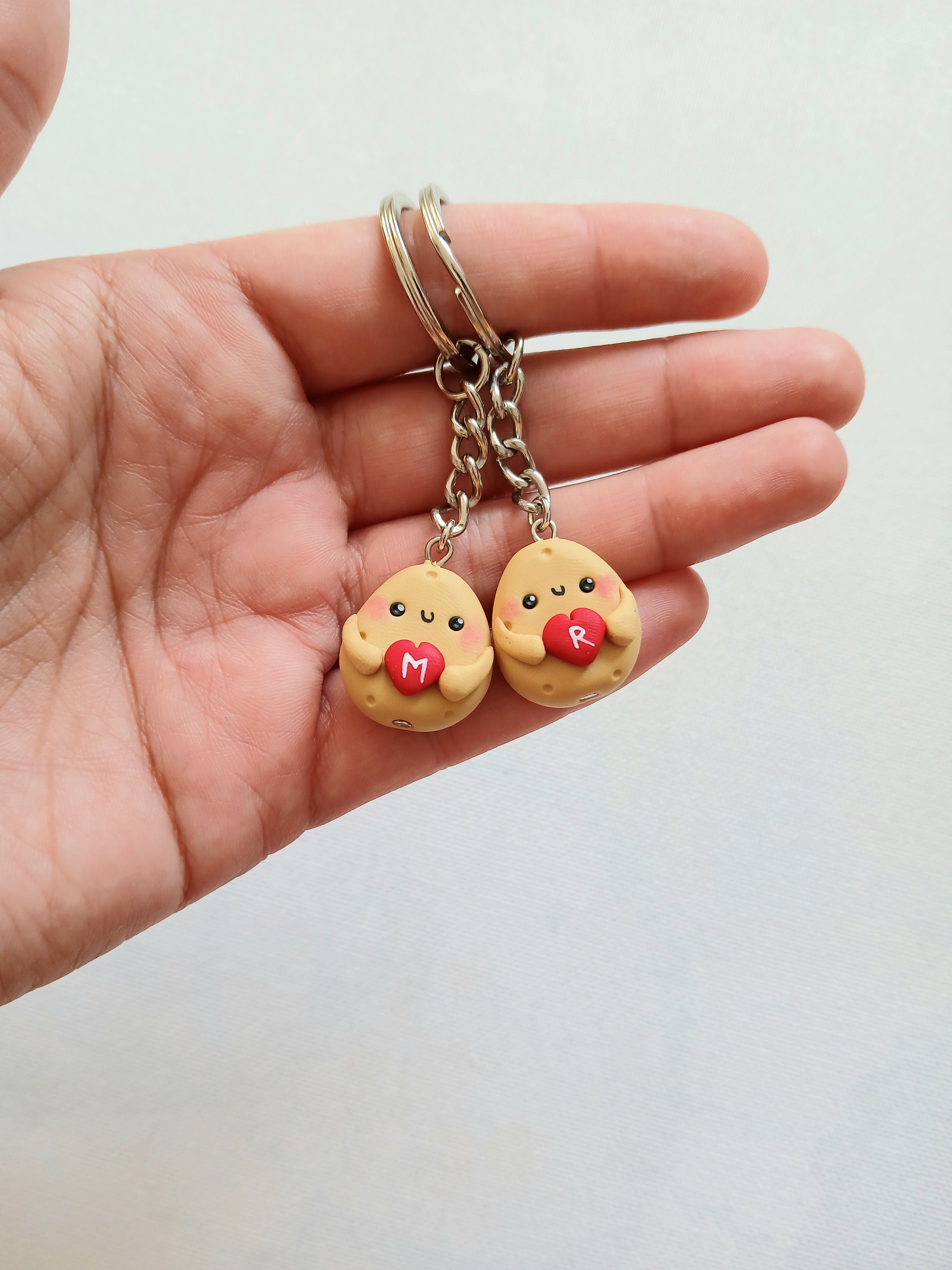 Potato Keychain Set, Best Friends Gift, Birthday Gift for Her, Kids ...