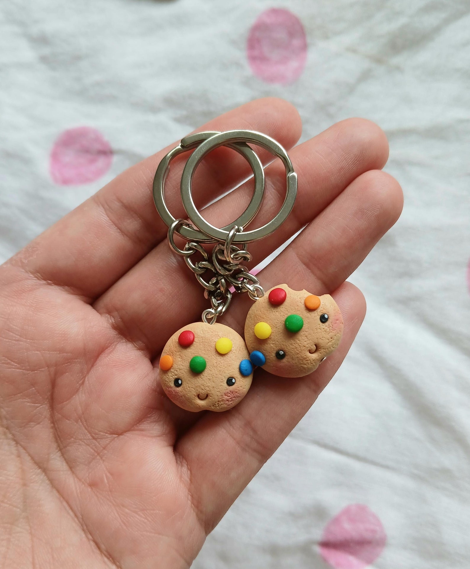 Cookies Keychain Set, Back to School Best Friends Gift, Birthday Gift ...