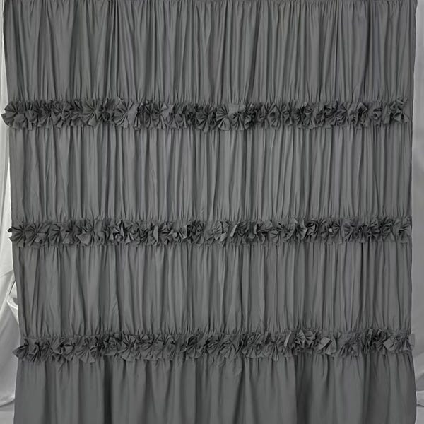 Ruffle Shower Curtain - Etsy