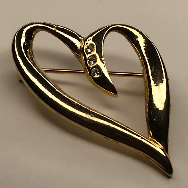 Heart Pin - Etsy