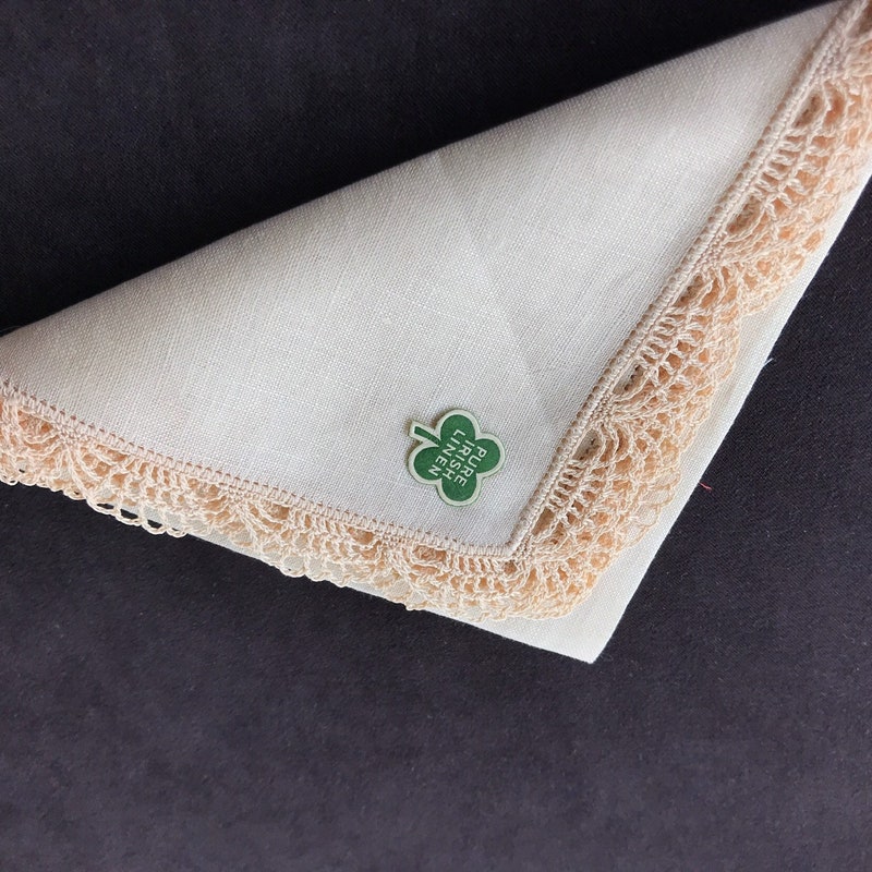 Irish Linen Hankie - Etsy