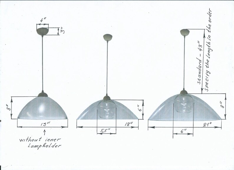 Pendant Light Fixture Textured Painted Handmade Tropical Style Beach ...