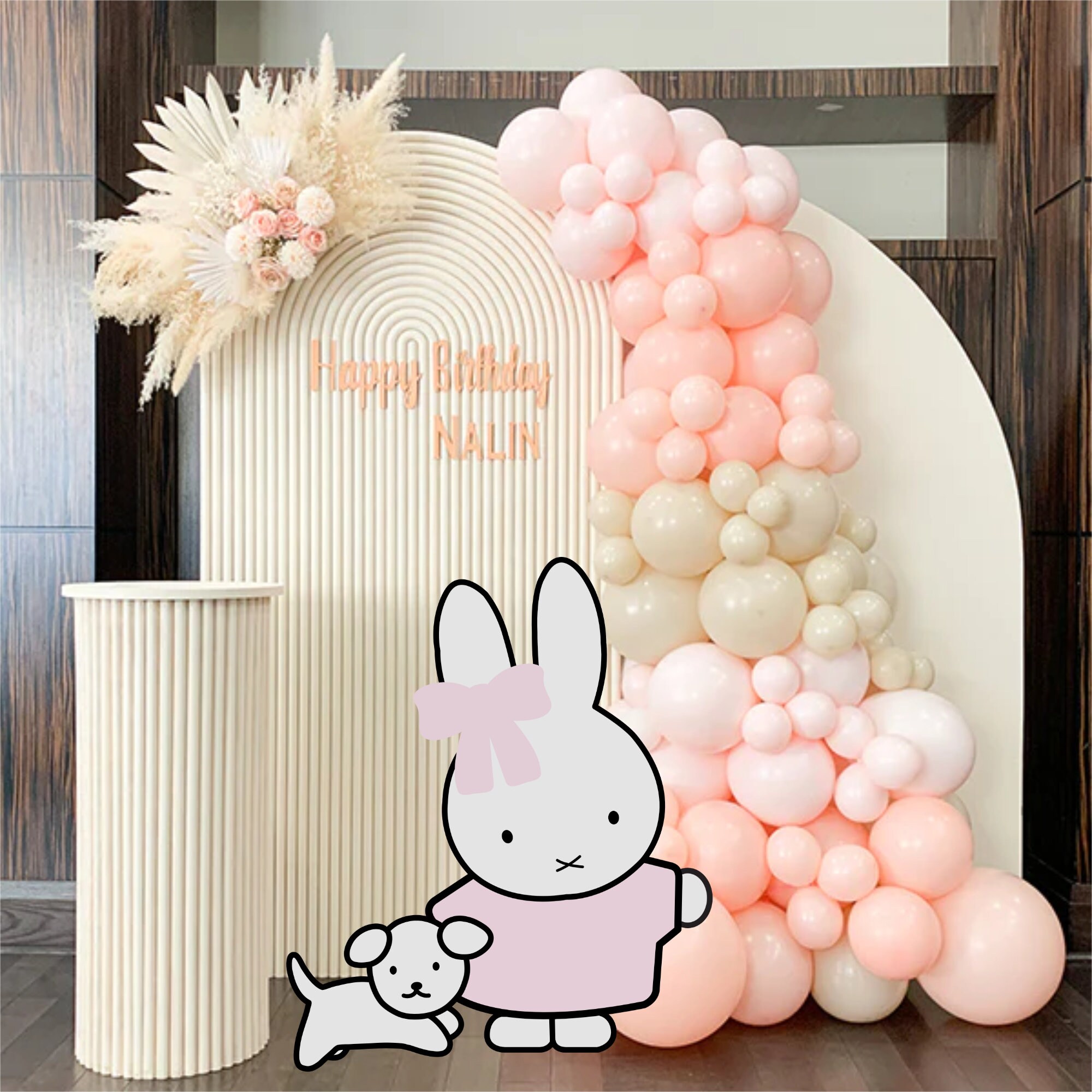 Miffy and Snuffy Cardboard Cutout Digital Download Printable 1m / 3.2ft ...