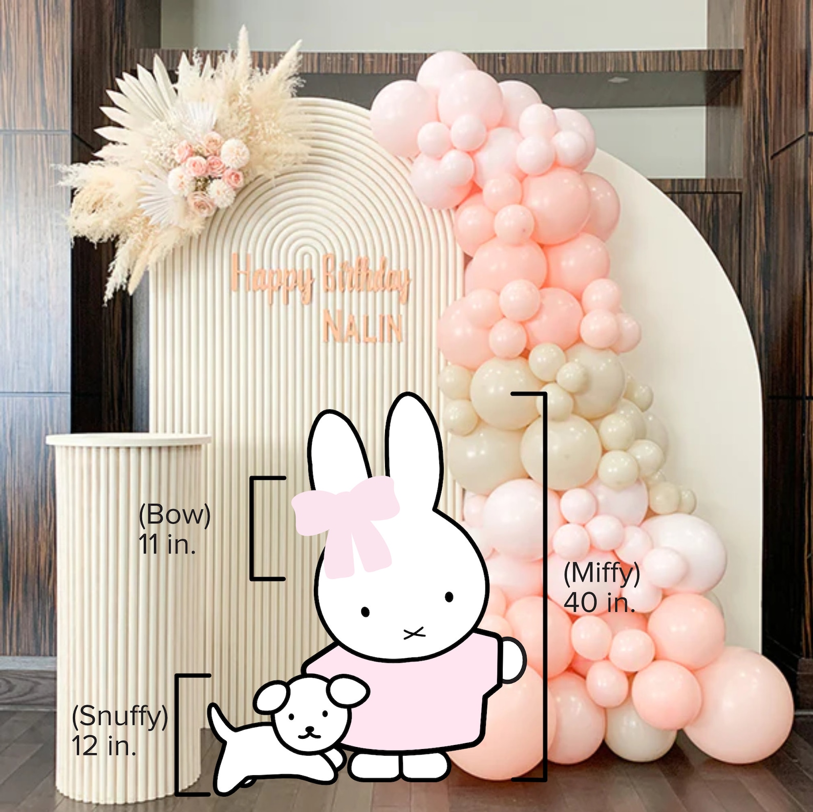 Miffy and Snuffy Cardboard Cutout Digital Download | Printable 1m / 3 ...