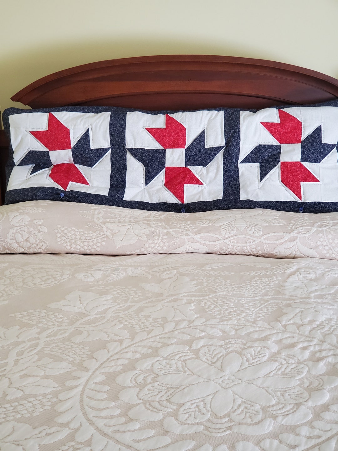 Bench Pillow, Quillow, Lap Quilt/throw, Comforter Block Star - Etsy