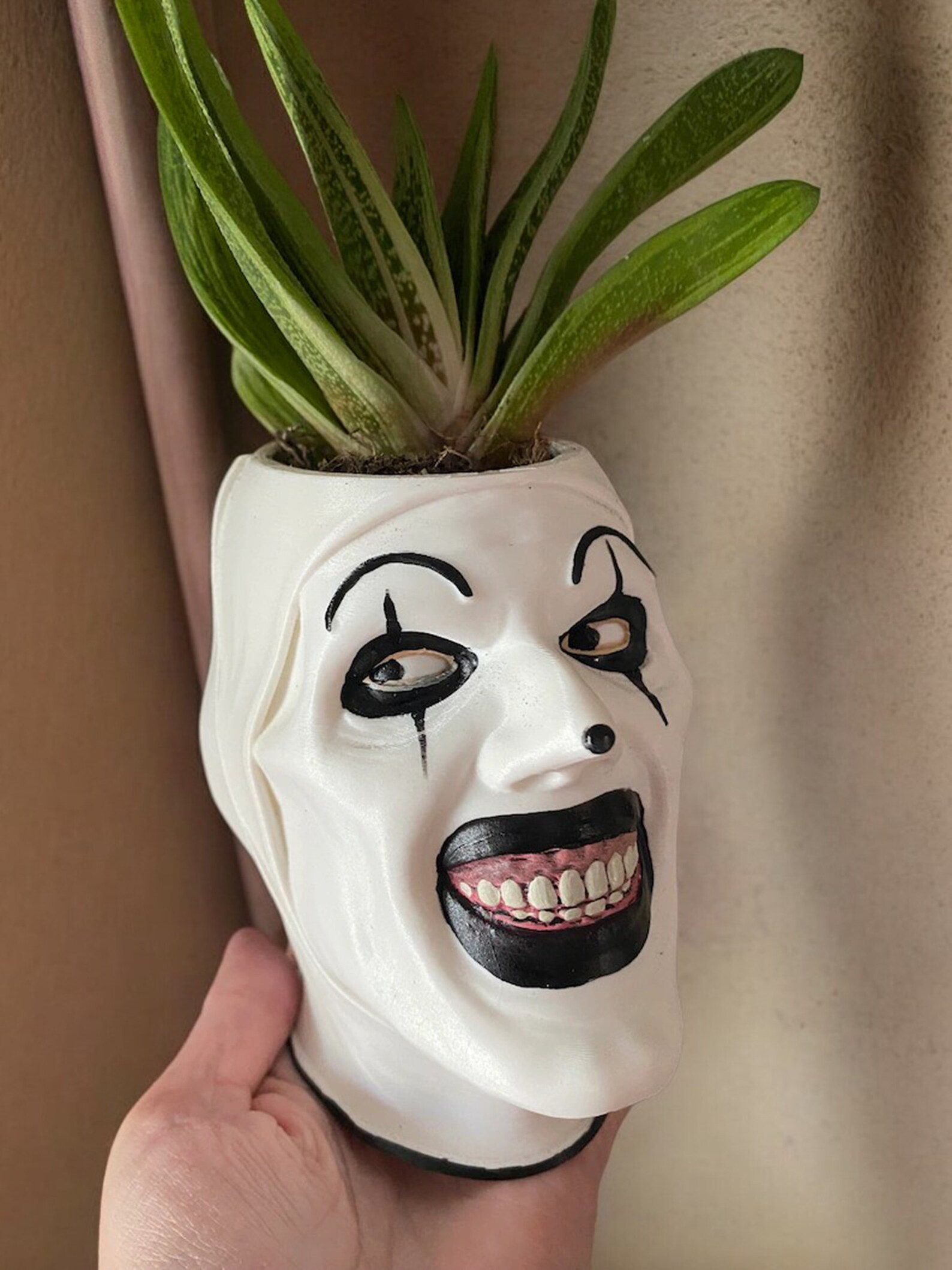 Art the Clown Planter, Horror Collectible, Art the Clown, Gothic ...